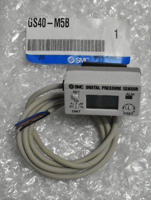 SMC GS40-M5B Digital Pressure Sensor 12-24V DC (9.9kgf/cm2) GS40 | eBay