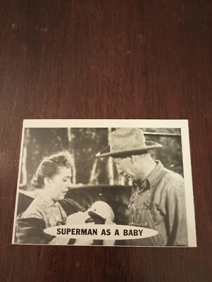 1966 Topps-Superman #62 Superman As A Baby (EXMT) | eBay