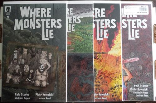 Where Monsters Lie #1-4 VF & Higher Grades Complete Set Dark Horse ...