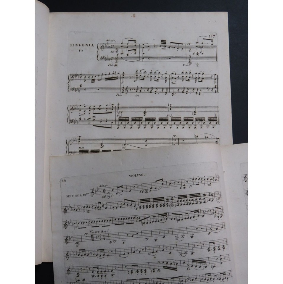 CLEMENTI Muzio Sinfonia N. 10 Haydn Pianoforte Violino 1815 | eBay