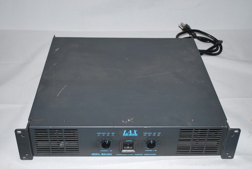 Sonic Solutions LAX MA5200 Power Amplifier Amp 500 Watts Used | eBay