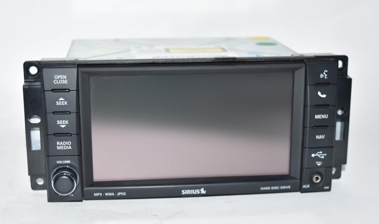 2007-2013 JEEP DODGE CHRYSLER RHR MyGig NAVIGATION RADIO MP3 WMA CD ...