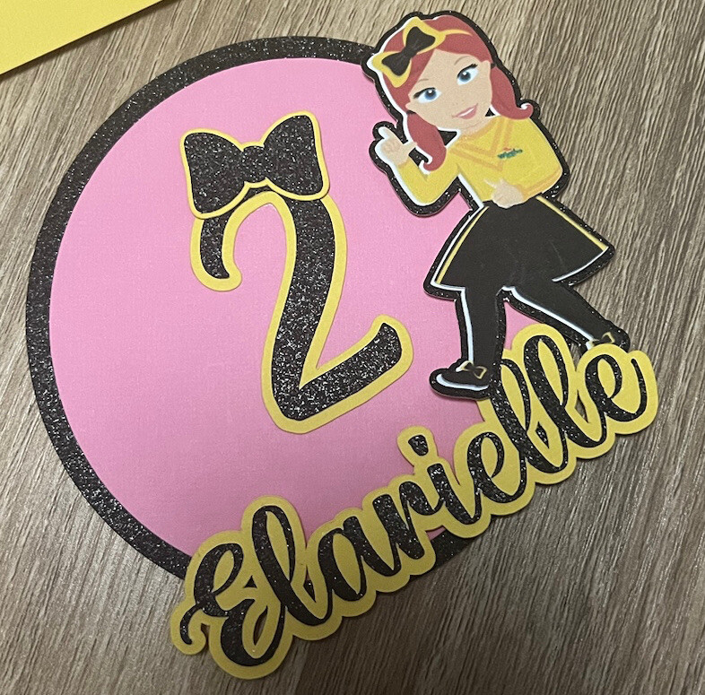 emma wiggle cake topper | eBay