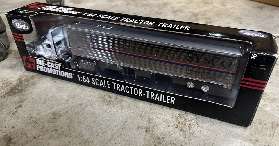 Tonkin Sterling Tractor w/ Refrigerated Sysco Trailer 1:64 Scale 14 ...