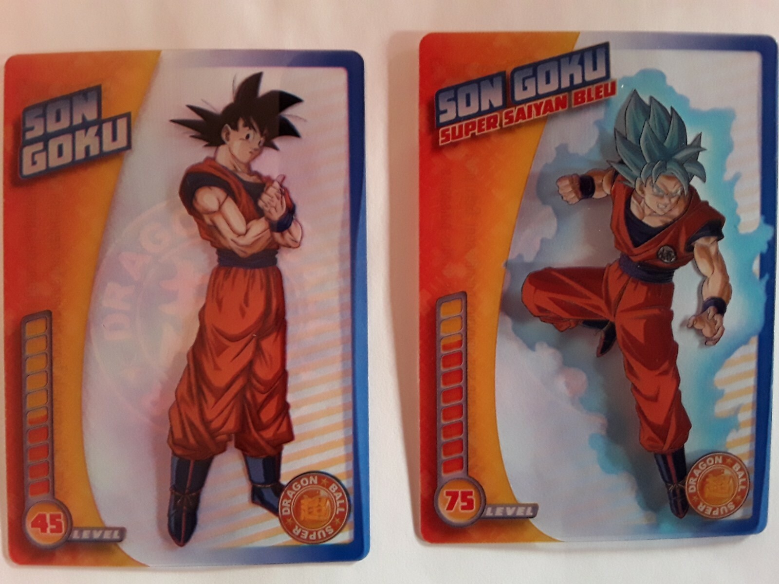 1 french card Panini DRAGON BALL Z SUPER SON GOKU INSTINCT SAIYAN BLUE ...