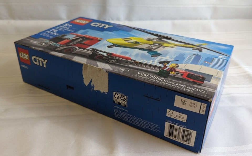 LEGO CITY 60343 RESCUE HELICOPTER TRANSPORT Brand new 673419359122| eBay