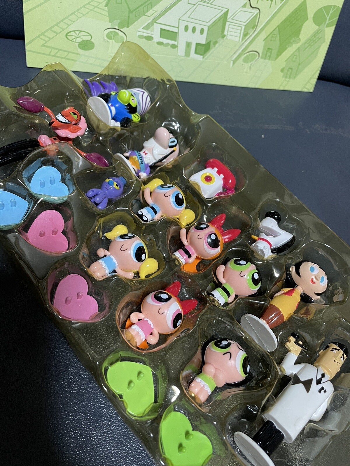 RARE Powerpuff Girls Collection Figure Cartoon Network SEGA TOYS PPG ...