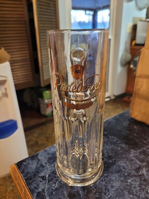 RADEBERGER ~ PILSNER BEER GLASS MUG STEIN ~ 0.3L ~ Saha ~ 8 1/2” Tall ...