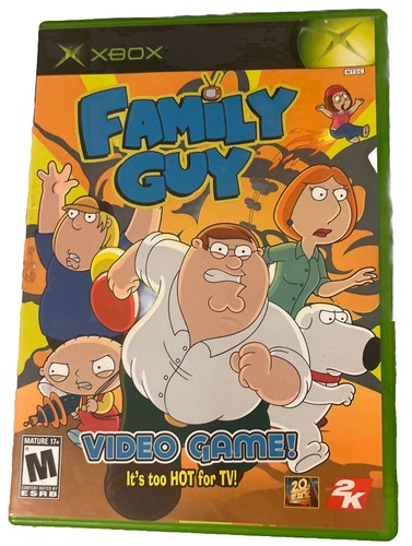 Family Guy: The Video Game It’s Too Hot For TV 2K (Original Xbox, 2006 ...