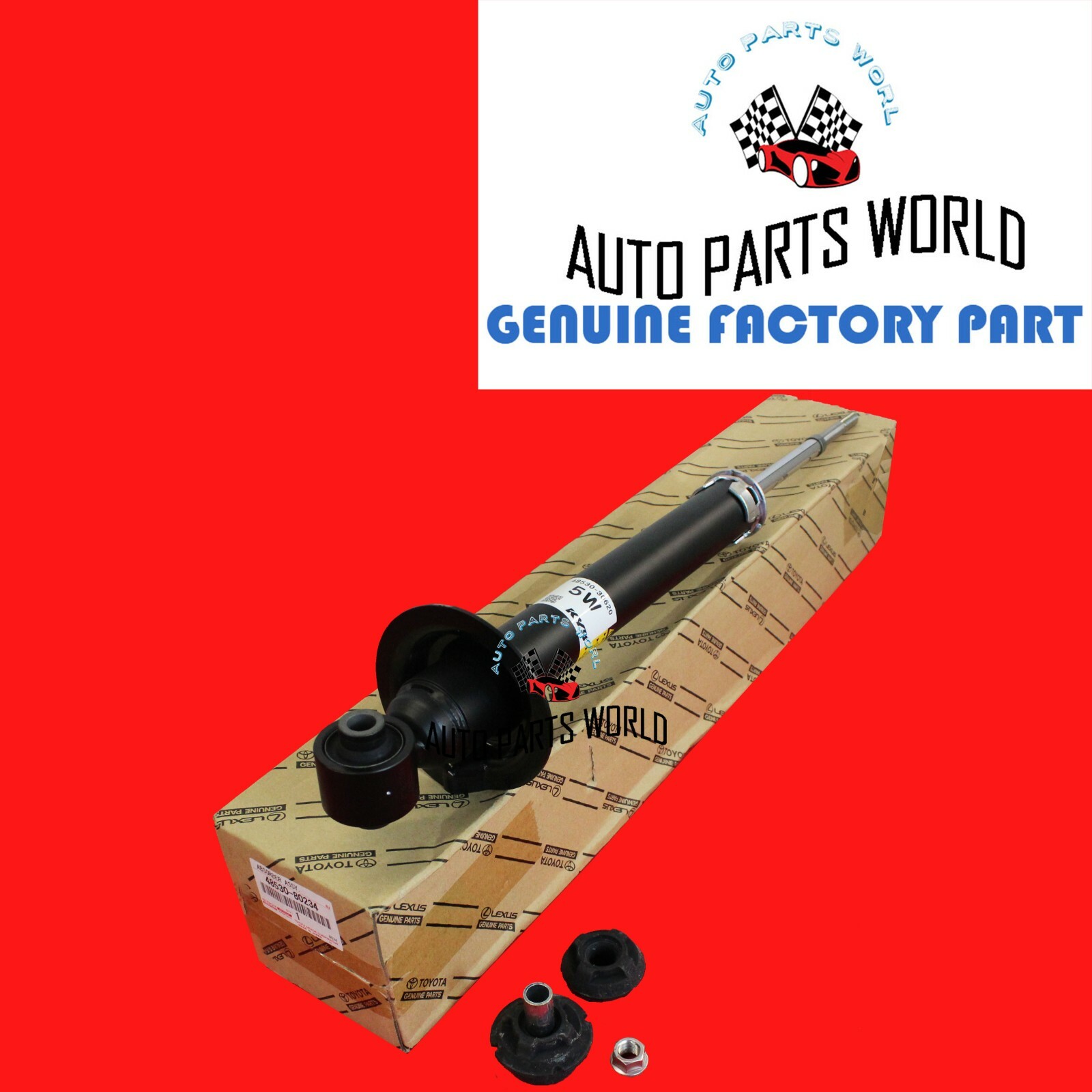 NEW GENUINE OEM LEXUS 06-11 GS430 GS460 REAR SHOCK ABSORBER ASSY 48530 ...