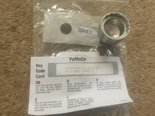 REPLACEMENT FORD LOCKING WHEEL NUT REMOVER KEY 83800B601 FAST POST ...