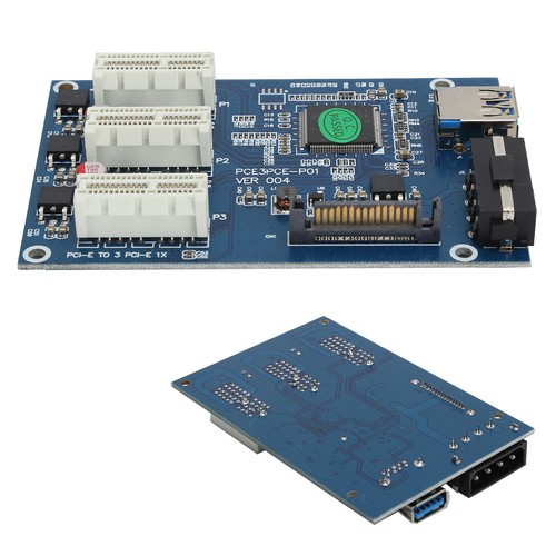 PCI‑E Expansion Kit Express Adapter Board Switch Riser Card 1X To 3X ...
