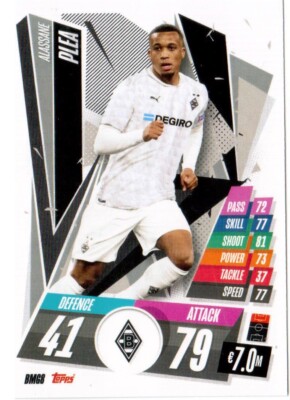ALASSANE PLEA BMG8 2020-21 TOPPS MATCH ATTAX UEFA Champion's League ...