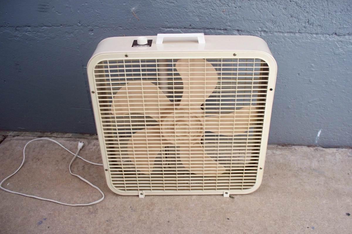 Vintage Box Fan Ebay
