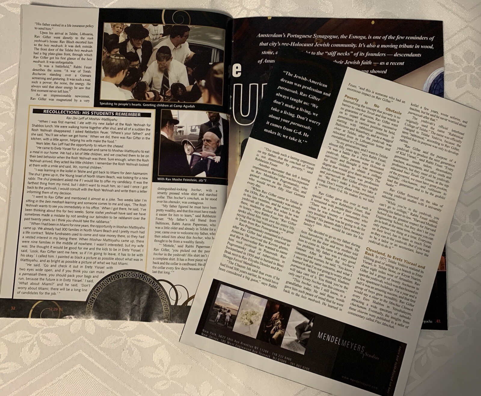 Rav Mordechai Gifter Telshe Yeshiva Telz 10 Years Mishpacha Magazine ...