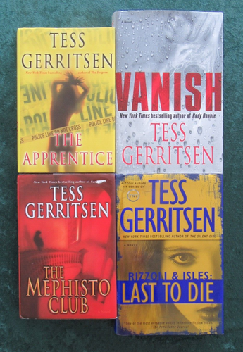 LOT 4 HCDJ RIZZOLI & ISLES SERIES BY TESS GERRITSEN: THE APPRENTICE ...
