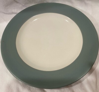NORITAKE COLORWAVE GREEN RIM Dinner Plate 11” | eBay