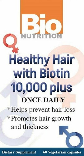 Bio Nutrition Inc. Healthy Hair w/ Biotin 60 VGC | eBay