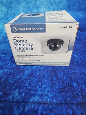 Bunker Hill Security Imitation Dome Security Camera With LED 95154 | eBay