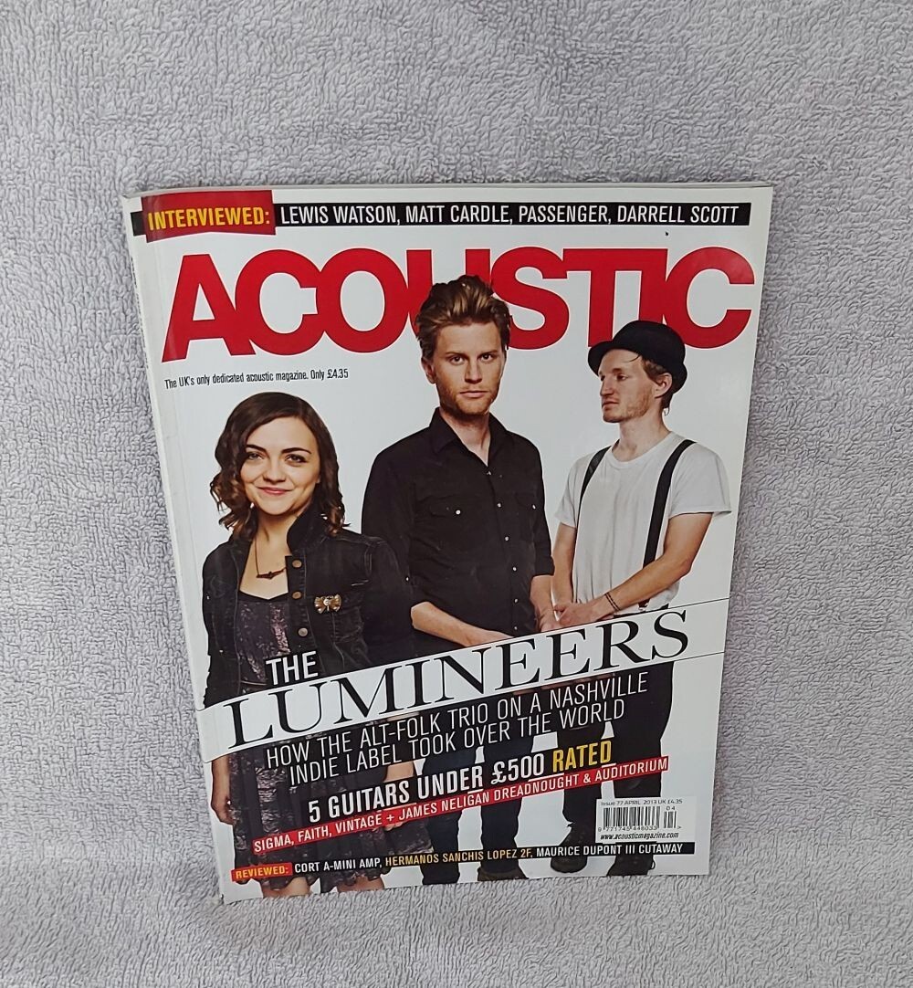 Acoustic Guitar Magazine Issue 77 April 2013 | eBay UK