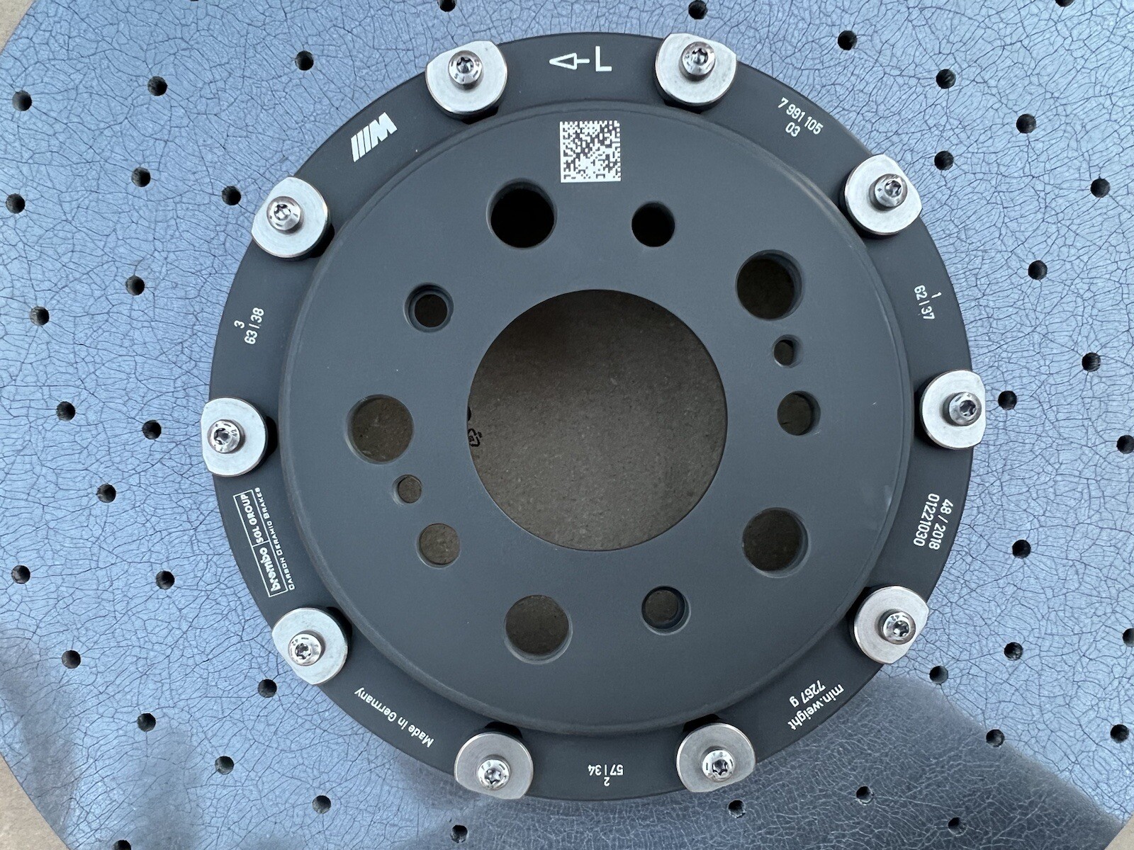 BRAND NEW OEM BMW F90 M5 F92 M8 CARBON CERAMIC BRAKE ROTORS & PADS ...