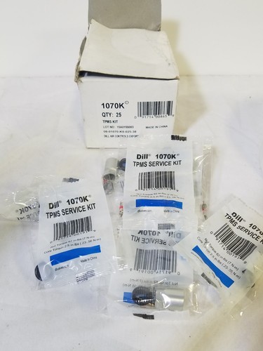 25 Dill TPMS service kit Valve Stem tire pressure 1070K Cadillac ...