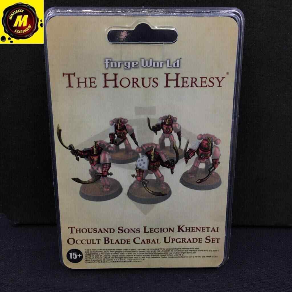 Thousand Sons Legion Khentai Occult Blade Cabal Upgrade Set (NIB ...