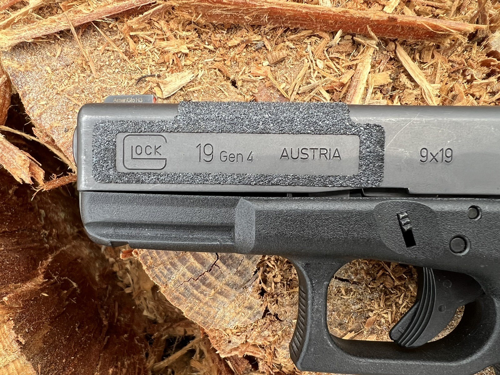 Glock Pistol Grip Tape for Front of Non Serrated Slide Fits others 17 ...