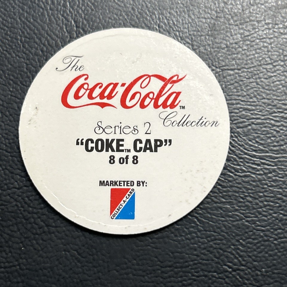Csh Coca-Cola Collection Coke Cap Pog 1993 #8 Atlanta Series 2 | eBay