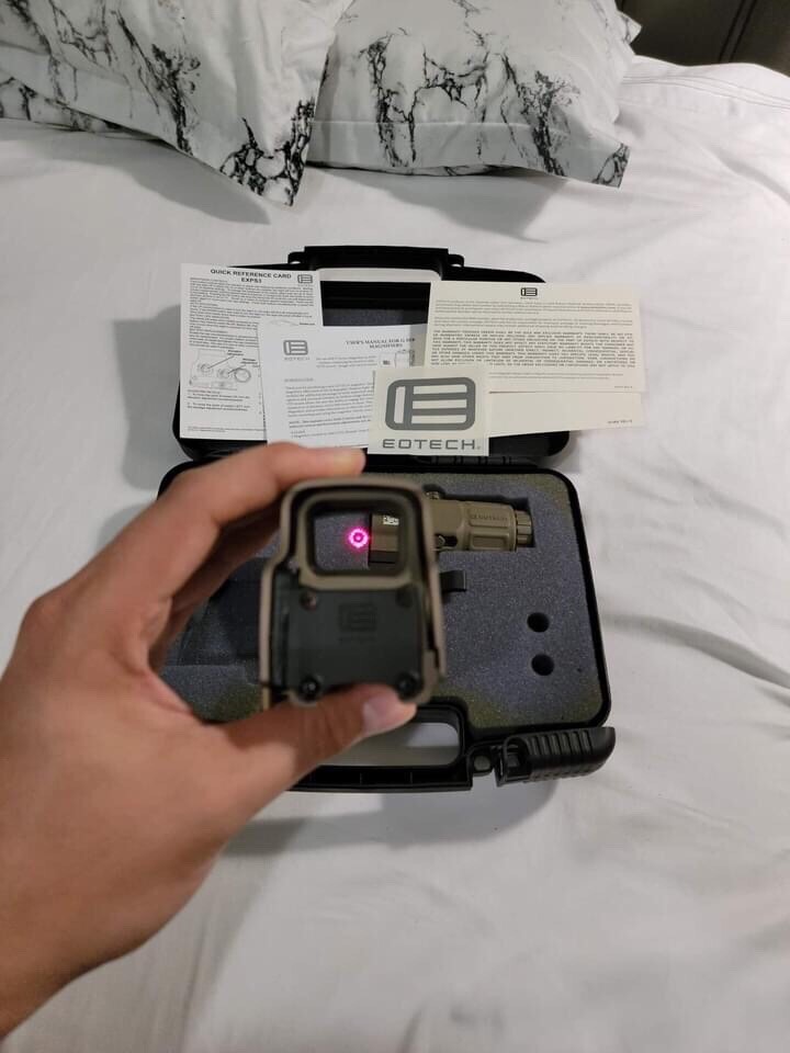 EOTech EXPS3-0 Holographic Sight with G33 3x Magnifier - Tan (OPMOD) 672294600954 | eBay
