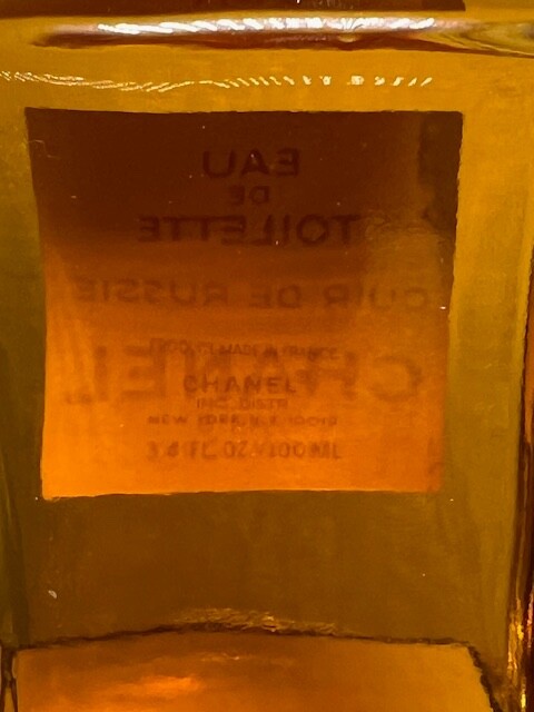 Chanel Cuir de Russie edt 100 ml Vintage original 1989 edition. Sealed ...