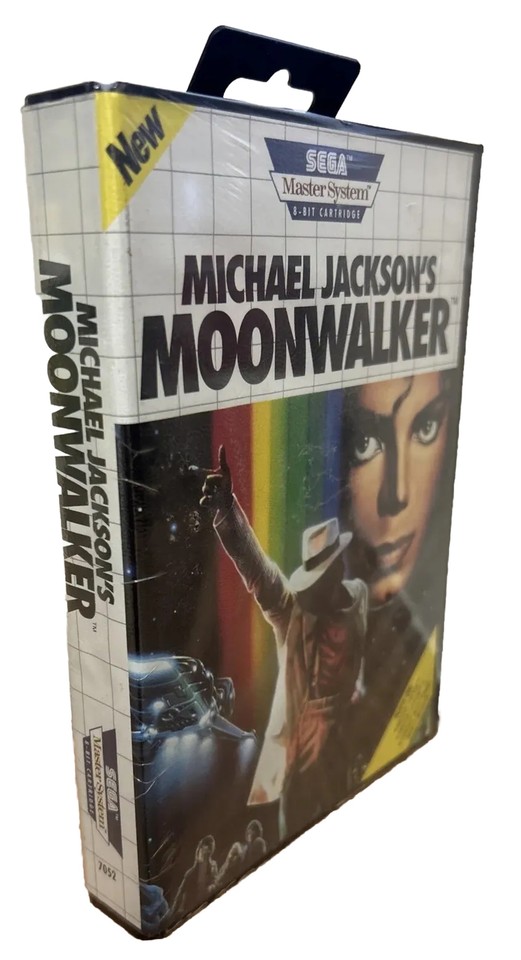 Michael Jackson’s Moonwalker - SEGA Master System Video Game NEW **FAST ...