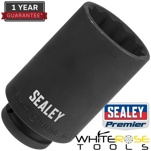 Sealey Impact Socket 46mm 1/2" Drive 12 Point Hand Tool 5054511879063| eBay