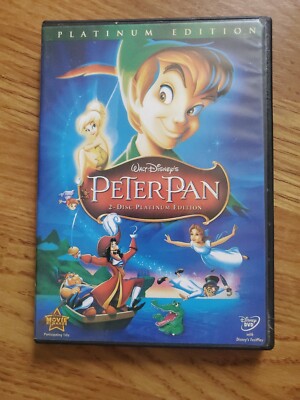 Peter Pan (DVD, 2007, 2-Disc Set, Platinum Edition) 786936718072| eBay
