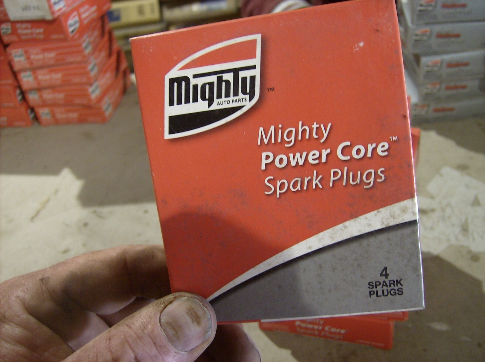 MIGHTY SPARK PLUGS WRF42 BOX OF 4 | eBay
