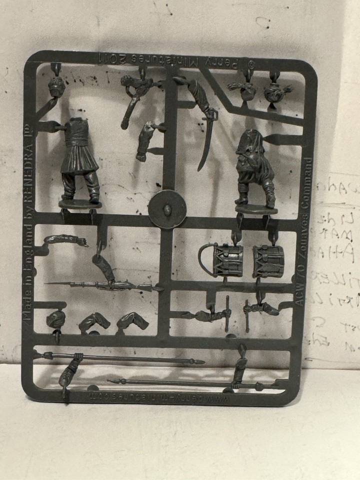 Perry Miniatures 28mm American Civil War Zouaves Boxed Set GREAT PRICE ...