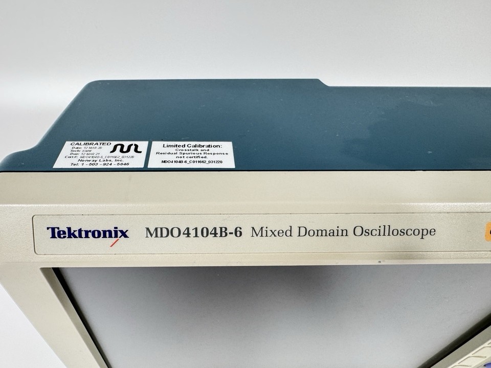 Tektronix MDO4104B-6 1GHz Mixed Domain Oscilloscope 4CH 16CH Logic ...