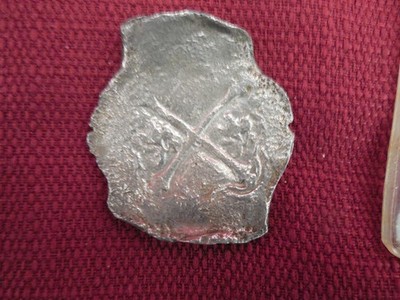 Concepcion Silver Coin-8 Reales-from 1640 shipwreck-graded x-fine | eBay