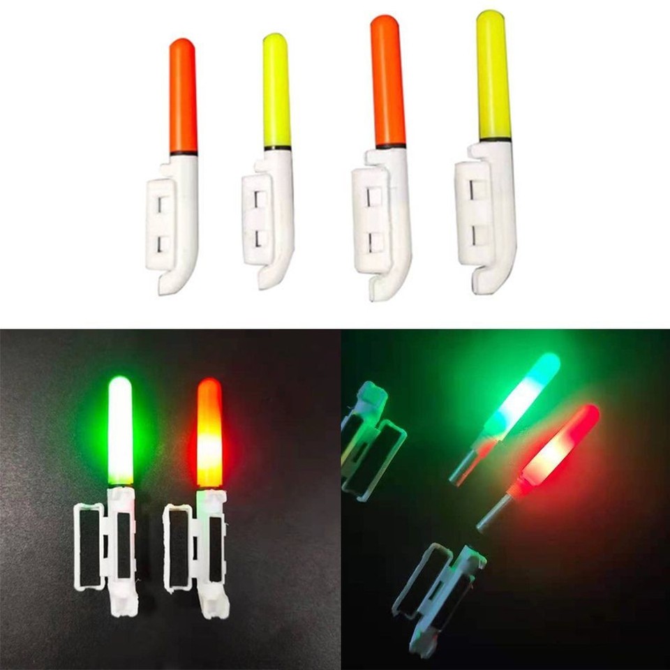 Float Night Fishing Rod Tip Lightstick Glow Stick Bite Alarm ...