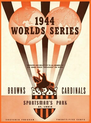 1944 St. Louis Browns Vs St. Louis Cardinals Baseball Mlb 8x10 PHOTO ...