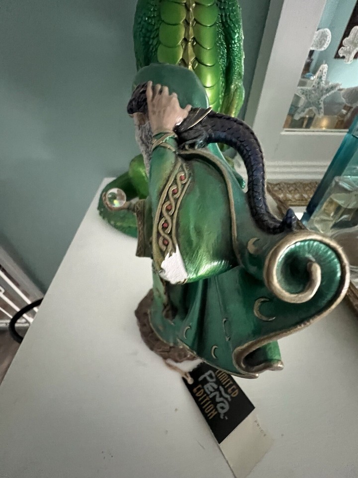 WINDSTONE Editions WIND WIZARD Emerald Green PENA 1999 #226 Of 1000 ...