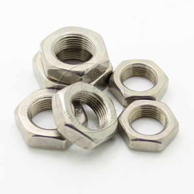 304 Stainless Steel Select Size M6 - M36 Thin Hex Nuts Right Hand Fine ...