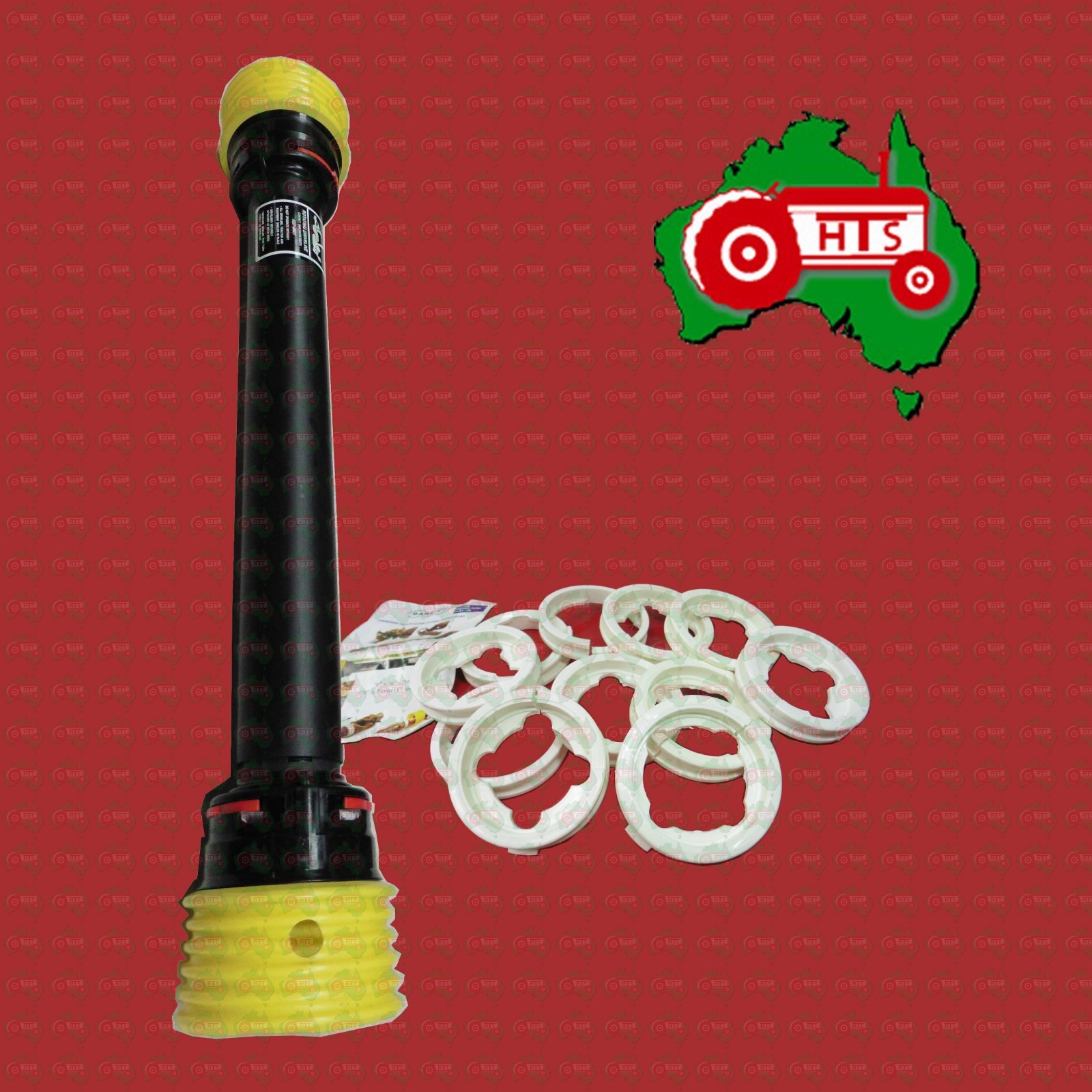 Tractor Slasher Implement Large PTO Shaft Safety Guard Cover 1 Meter ...