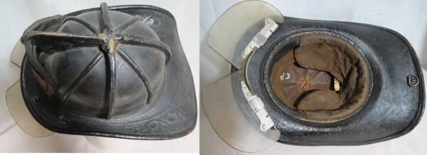 Fireman Helmet Station 81 Backdraft Vintage Antique Firefighter F/S ...