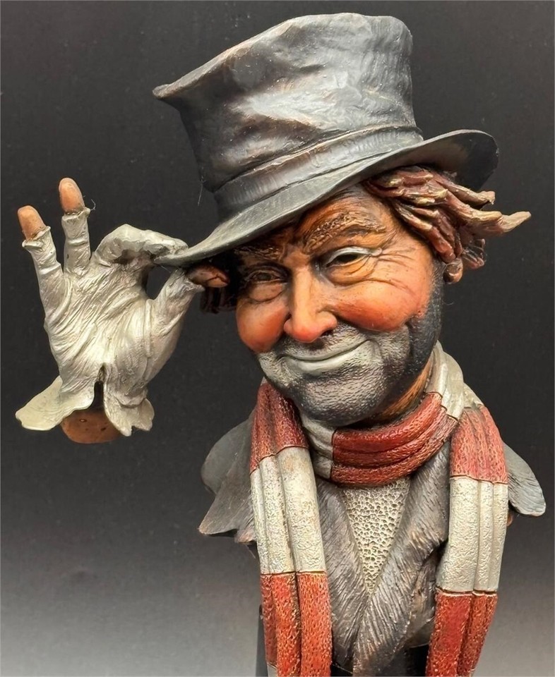 A Tribute to Freddie - Legends Red Skelton Pete Apsit Bronze Statue #47/999 COA | eBay