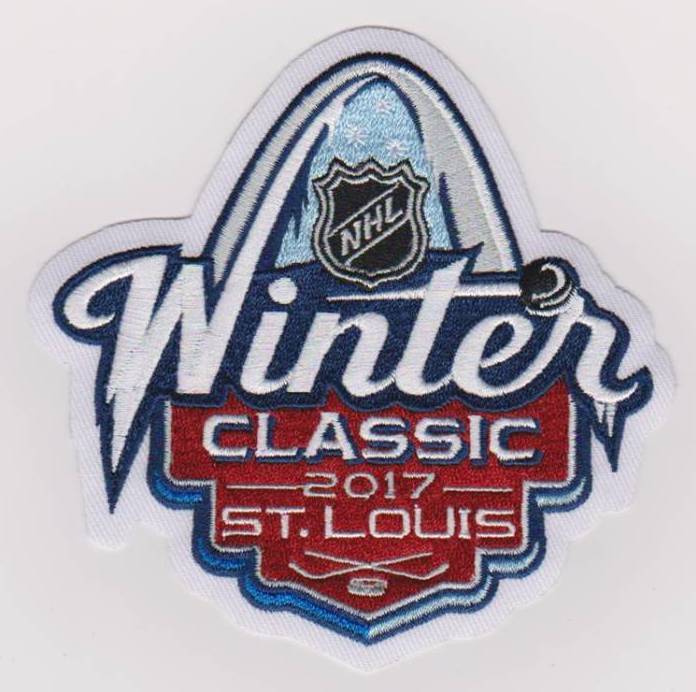 2017 NHL Winter Classic Patch Chicago Blackhawks vs St Louis Blues ...
