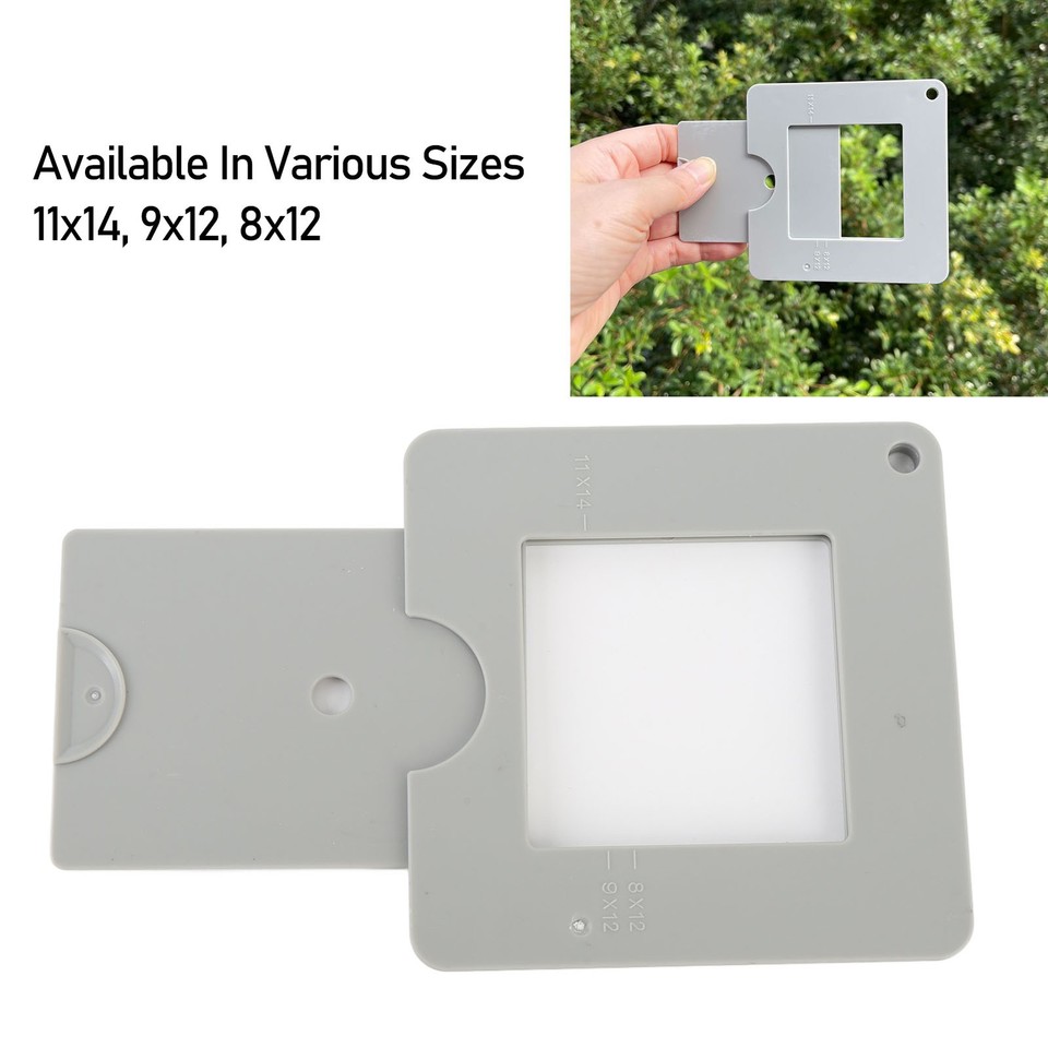 2x View Finder With Sliding Mechanism Color Isolation For Painting ...