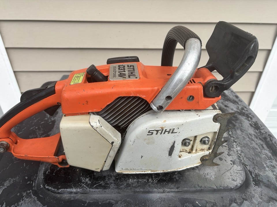 Stihl 031 av electronic Chainsaw - totally gone through - read ...