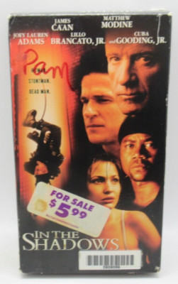 IN THE SHADOWS VHS VIDEO MOVIE, JOEY LAUREN ADAMS, JAMES CAAN, MATTHEW ...