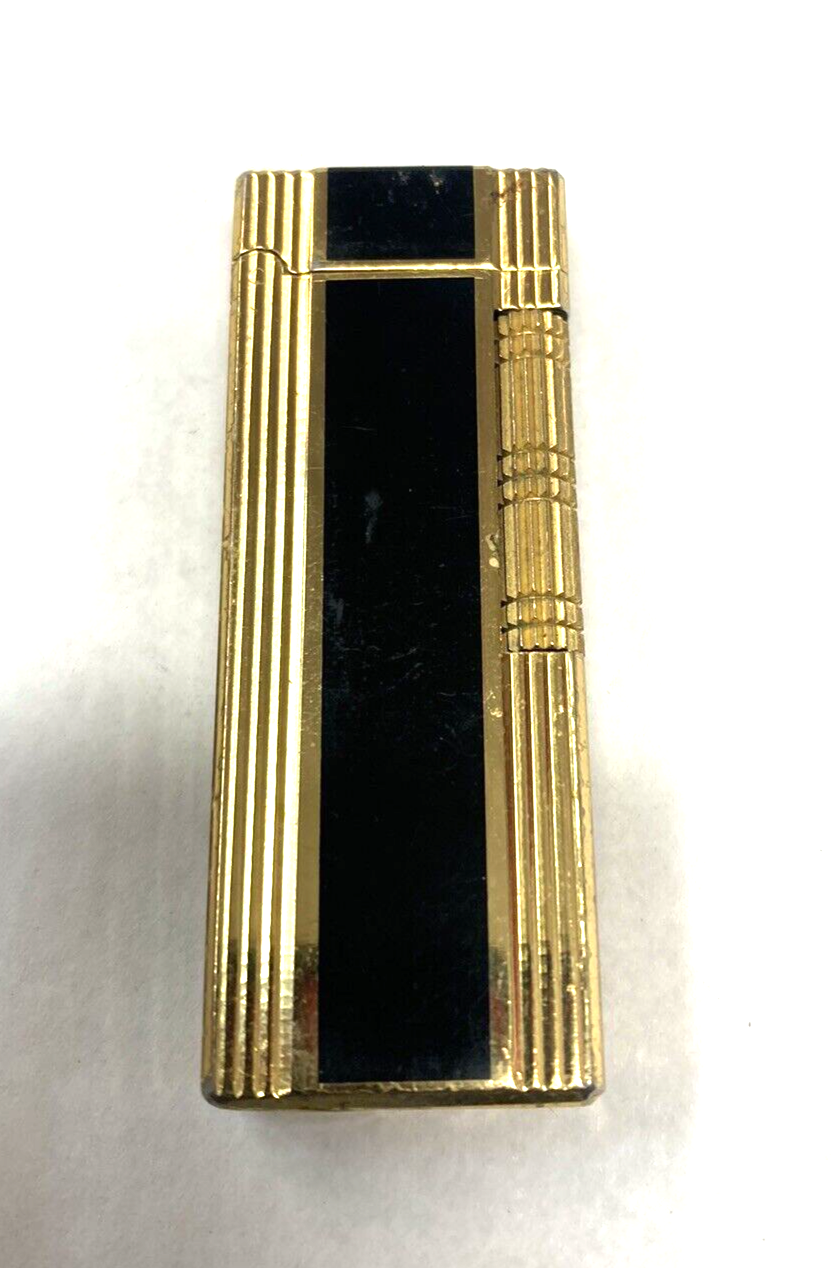 1950's Colibri Of London Gold / Black Fancy Lighter Japan - Modern MCM ...